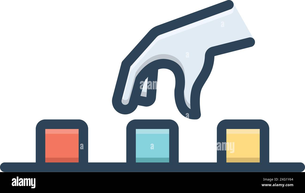 Icon for picks,select Stock Vector Image & Art - Alamy