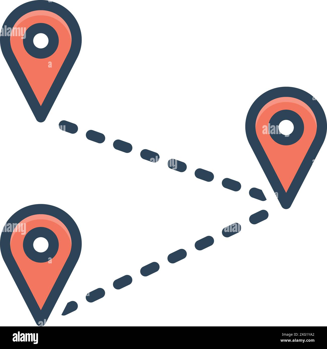 Icon for stops location Stock Vector Image & Art - Alamy