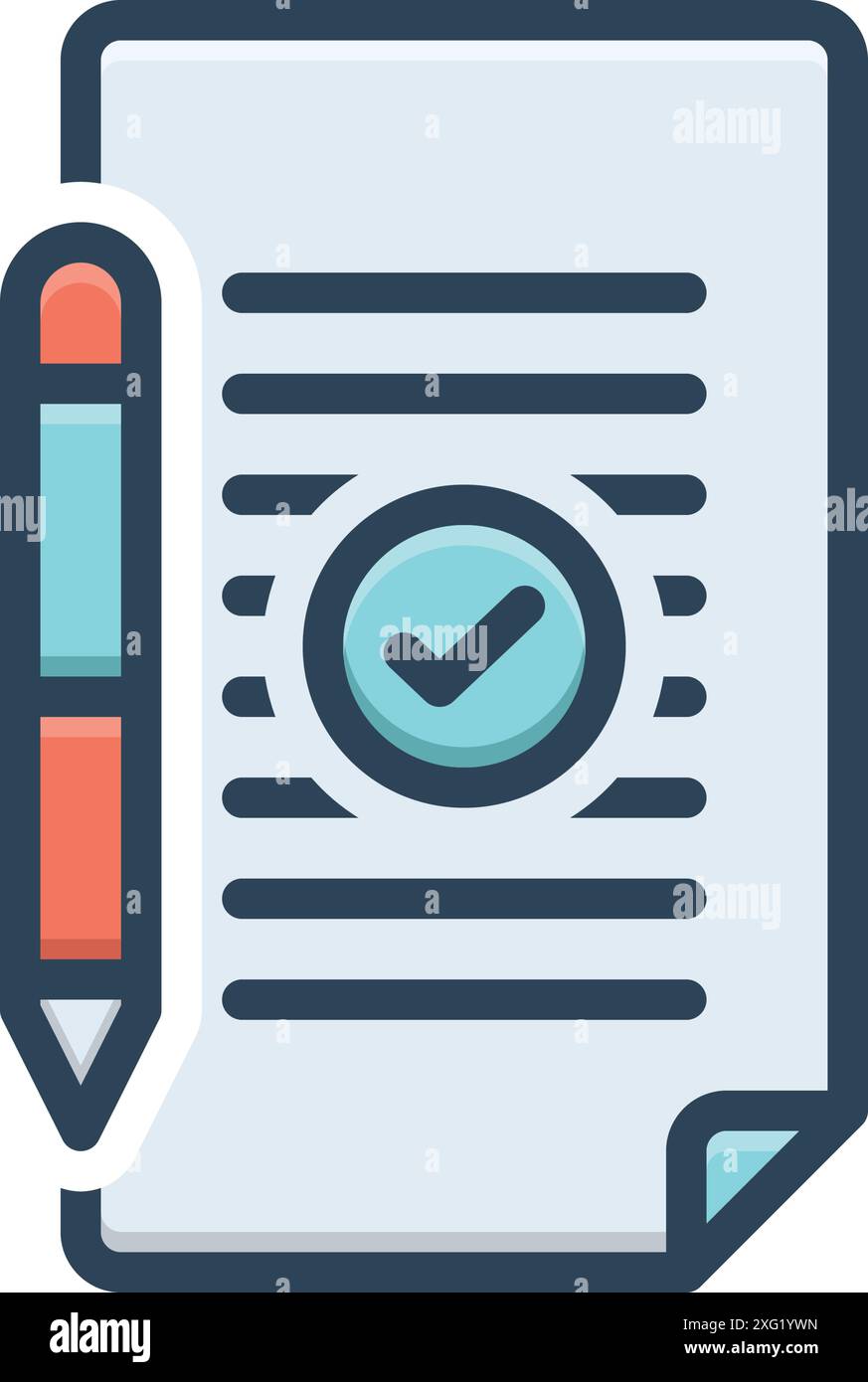 Document submission Stock Vector Images - Alamy