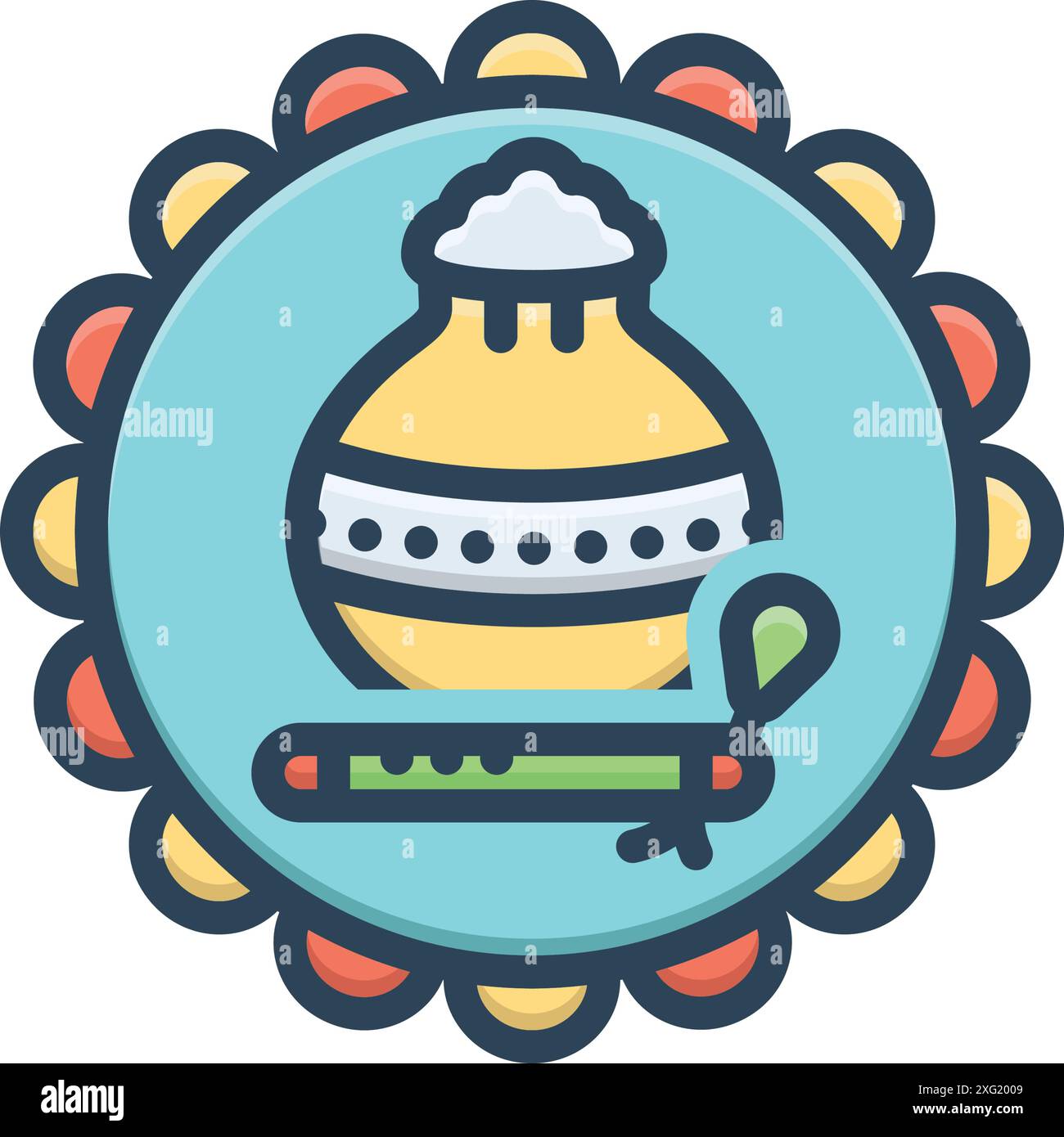 Icon for janmashtmi,krishna Stock Vector Image & Art - Alamy