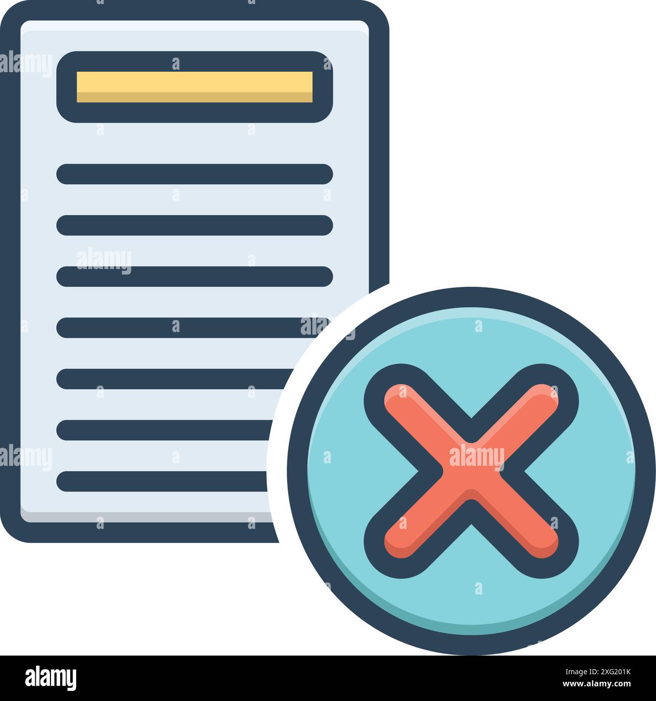 Icon for fail,refuse Stock Vector Image & Art - Alamy