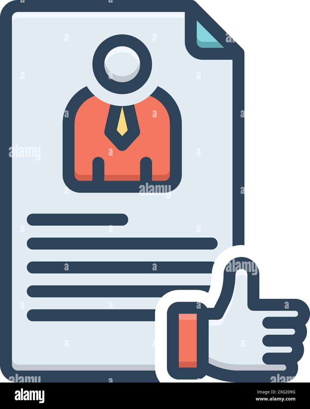 Hired icon Stock Vector Images - Alamy