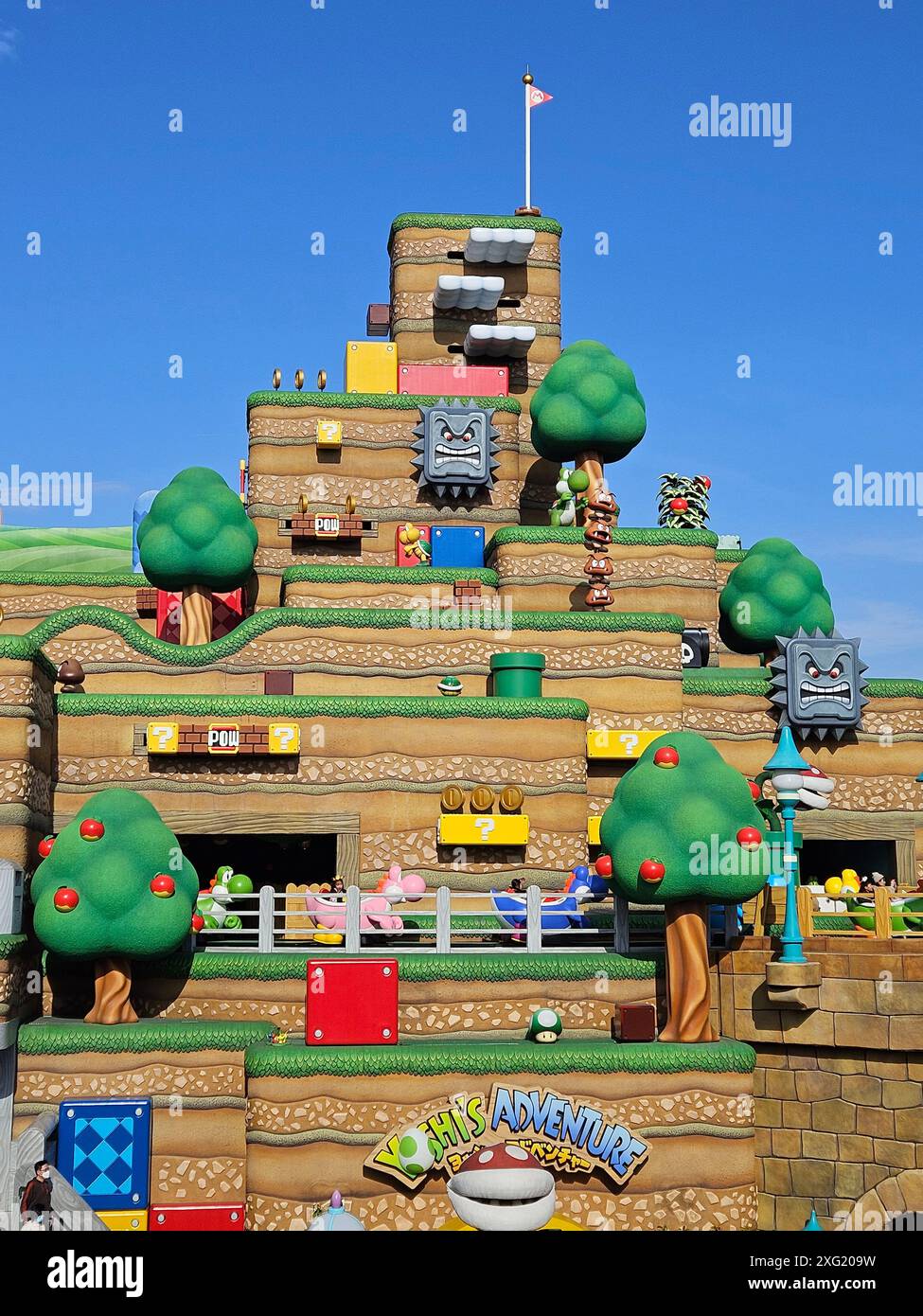 Super mario world dinosaur hi-res stock photography and images - Alamy