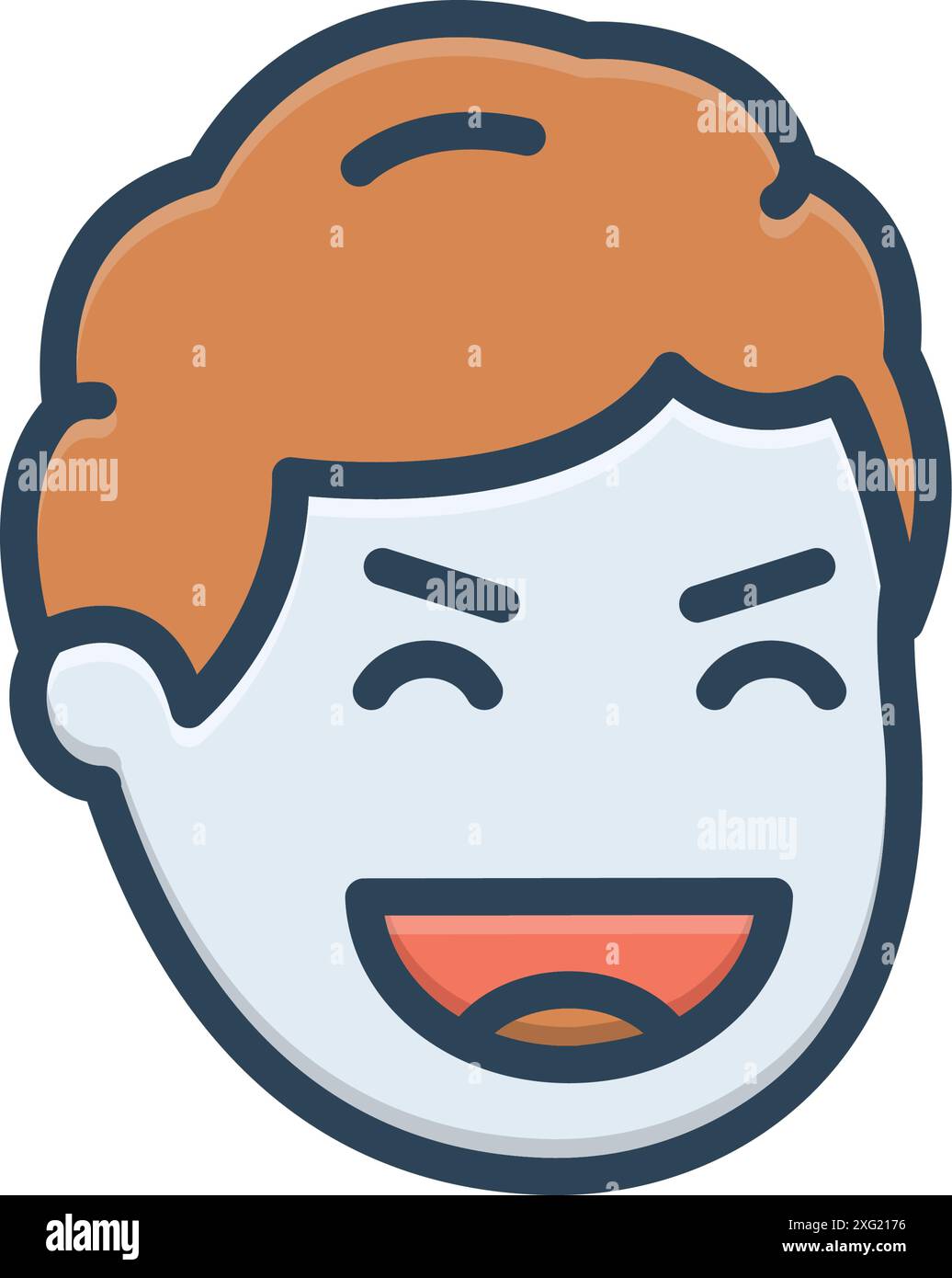 Guffaw vector vectors hi-res stock photography and images - Alamy