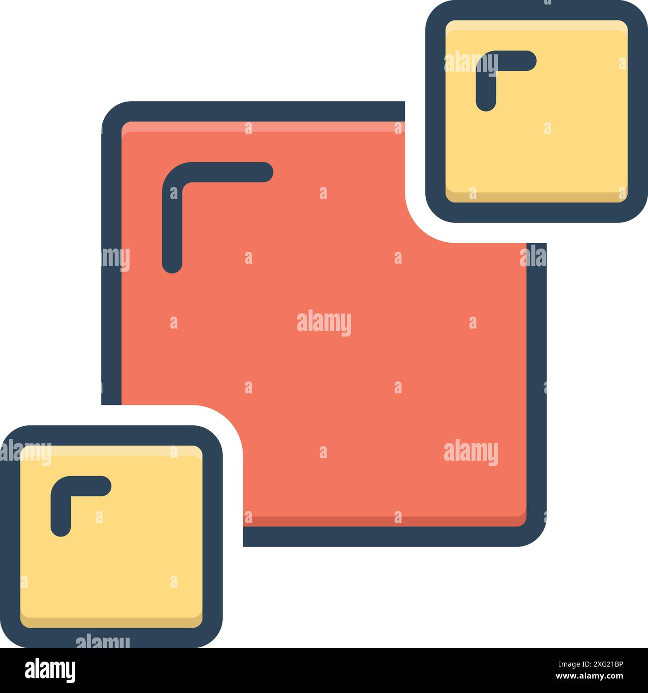 Icon for combine,consolidate Stock Vector Image & Art - Alamy