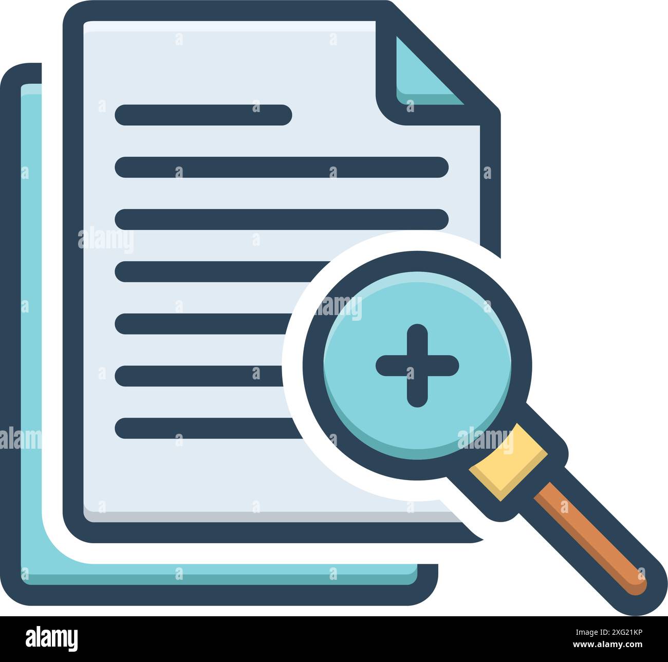 Icon for inspection,oversight Stock Vector Image & Art - Alamy