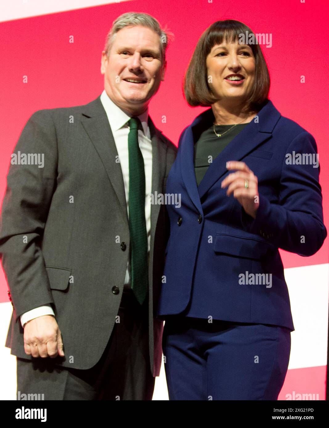 Keir Starmer, Leader of Labour party and Rachel Reeves Labour party ...
