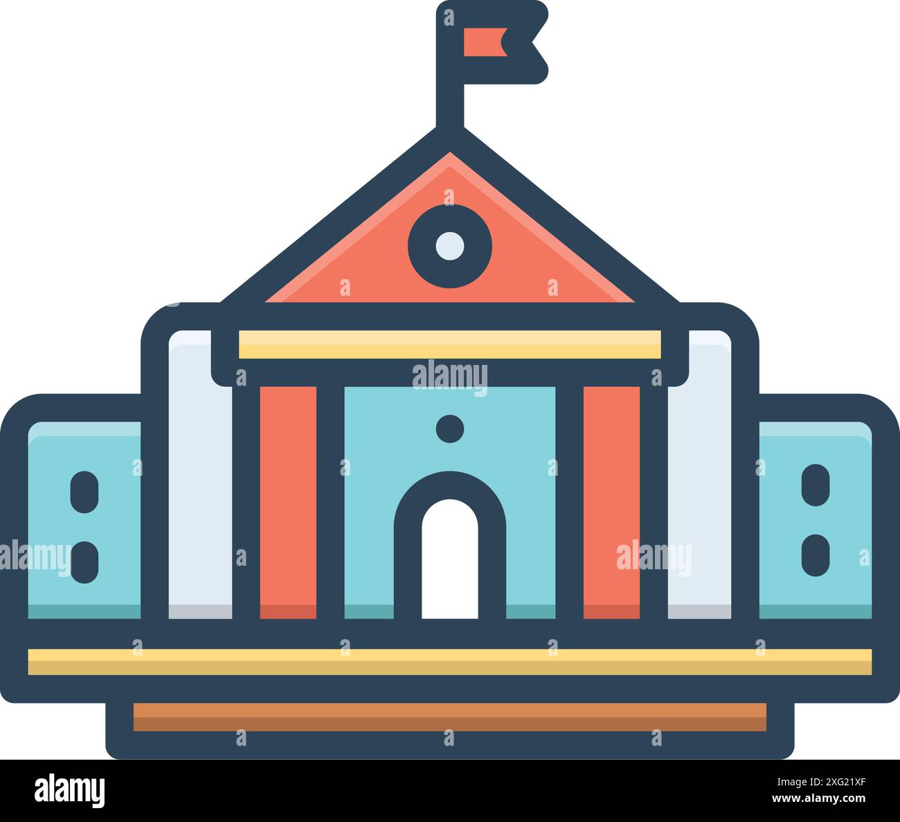 Icon for courts,authority Stock Vector Image & Art - Alamy