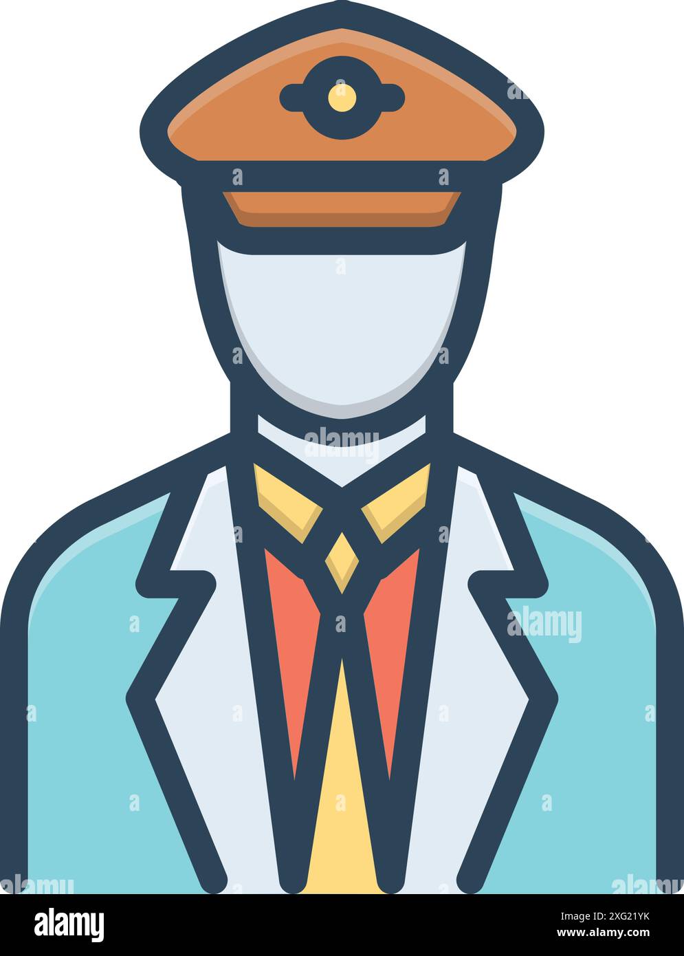 Icon for pilot,crew Stock Vector Image & Art - Alamy