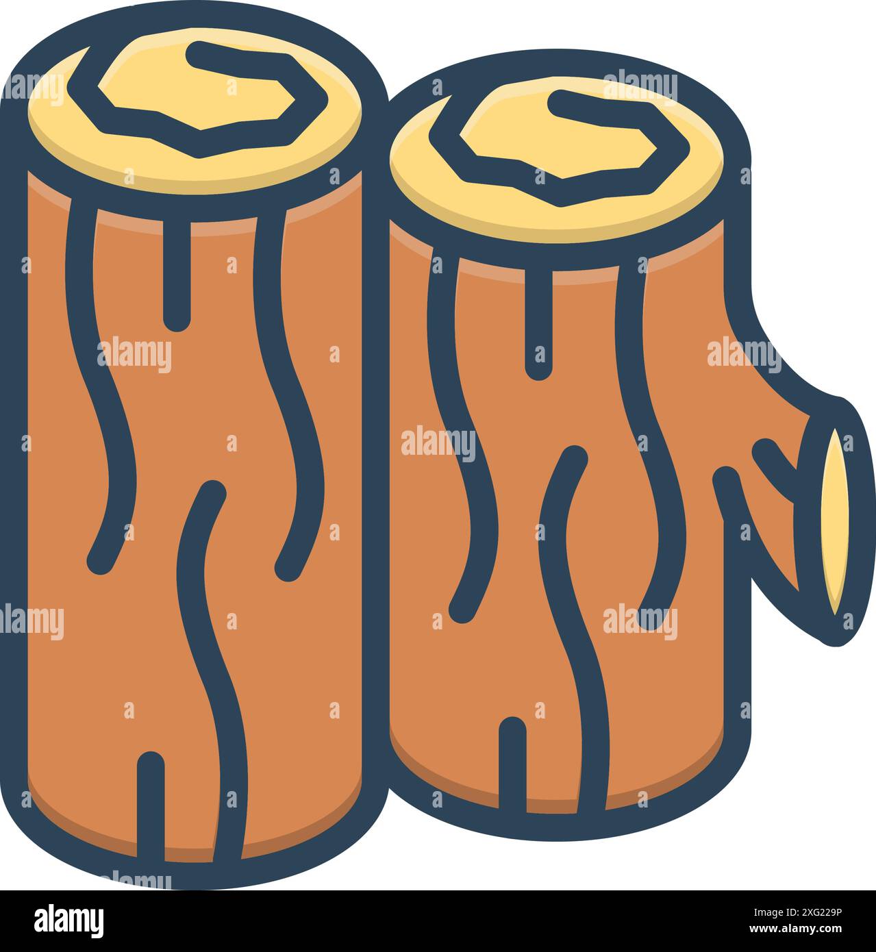 Icon for woods,timber Stock Vector Image & Art - Alamy