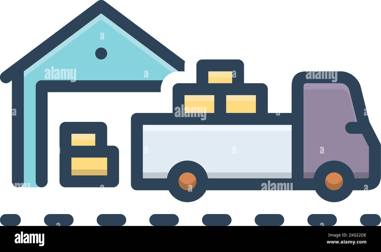 Shipments cargo Cut Out Stock Images & Pictures - Alamy