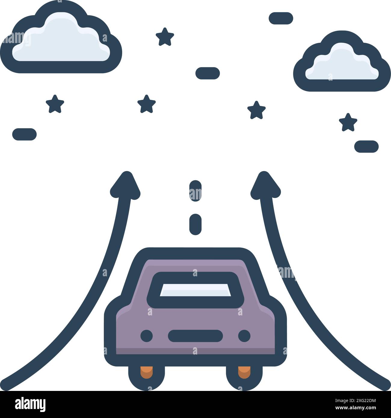 Icon for impossible,sky Stock Vector Image & Art - Alamy