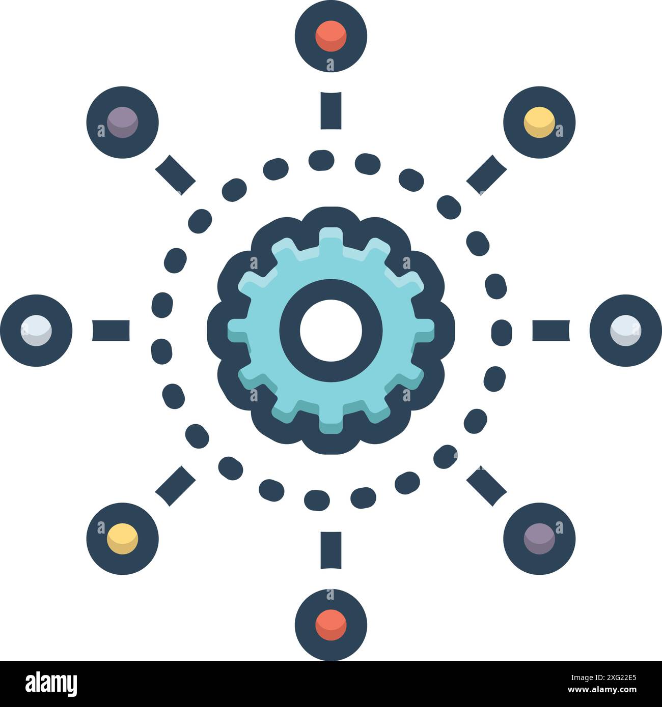 Algorithm flowchart vector vectors hi-res stock photography and images - Alamy