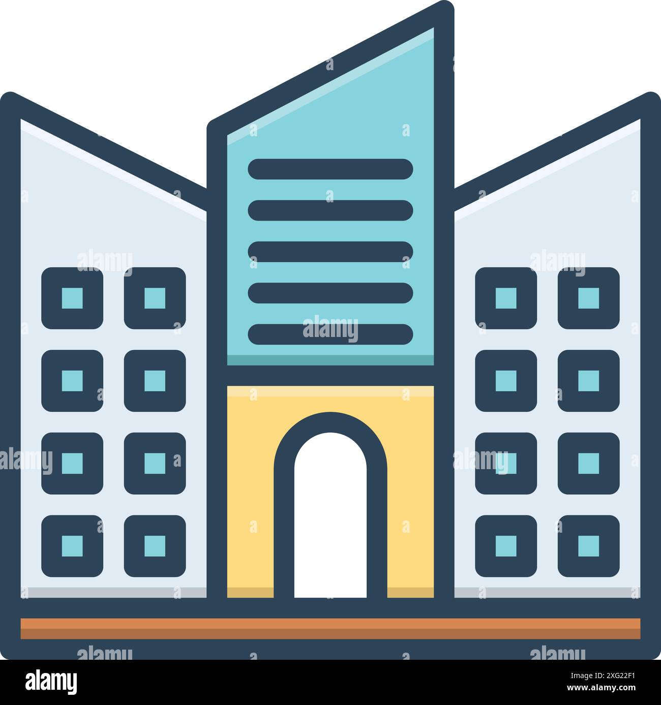 Icon firm institution hi-res stock photography and images - Alamy