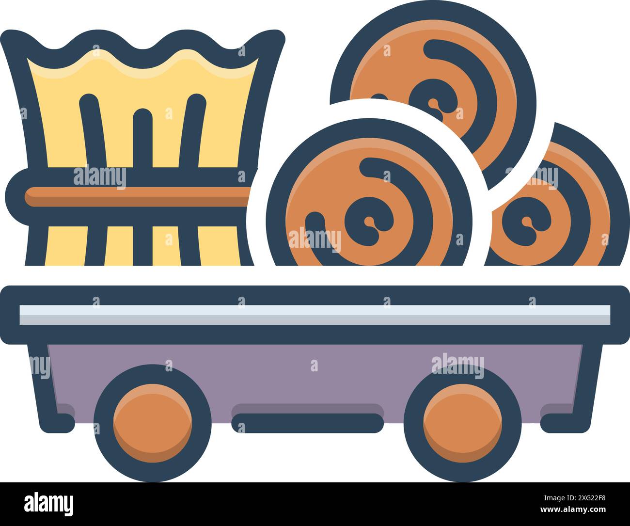 Bale shape Stock Vector Images - Alamy