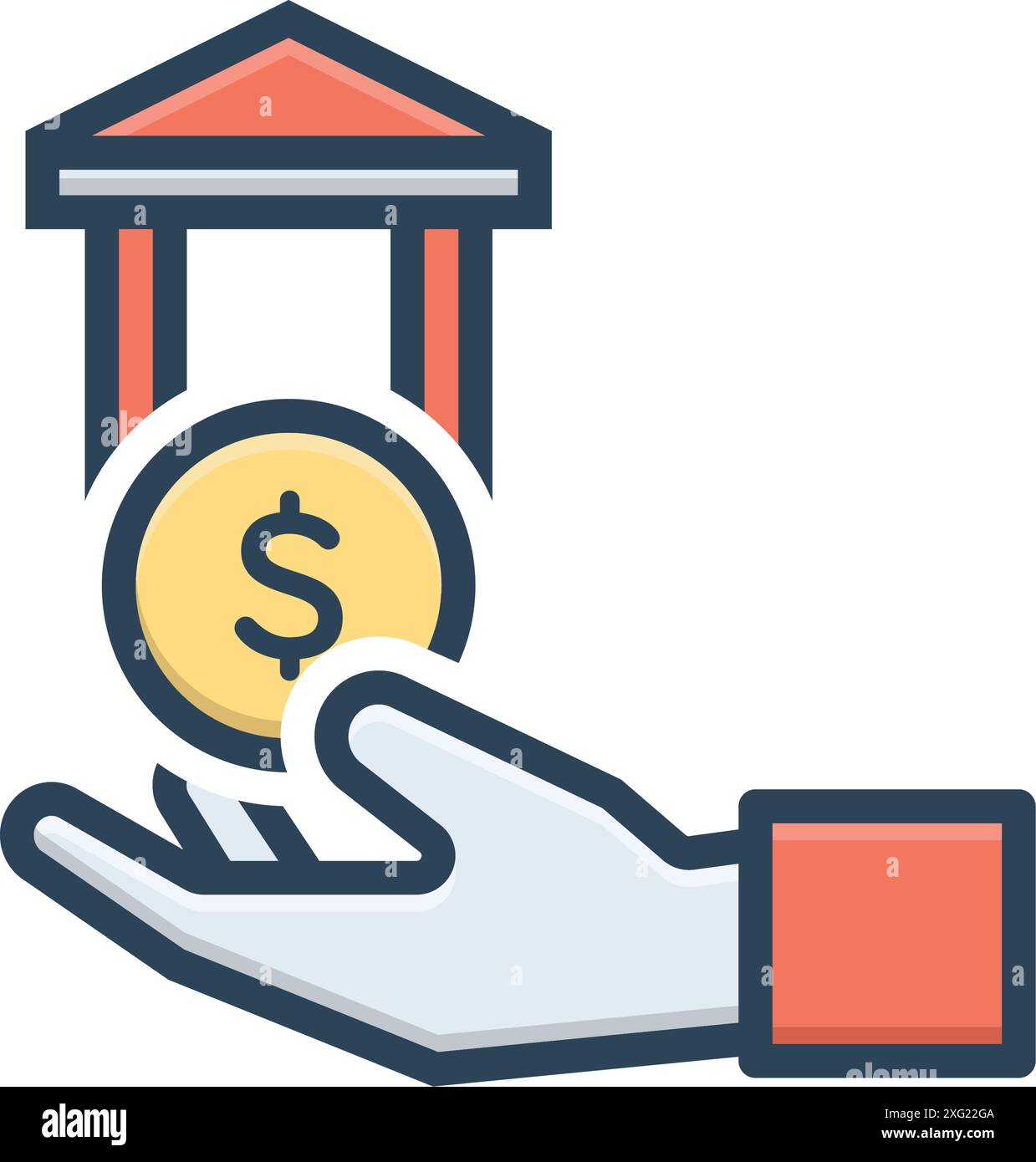 Icon for loan,borrow Stock Vector Image & Art - Alamy