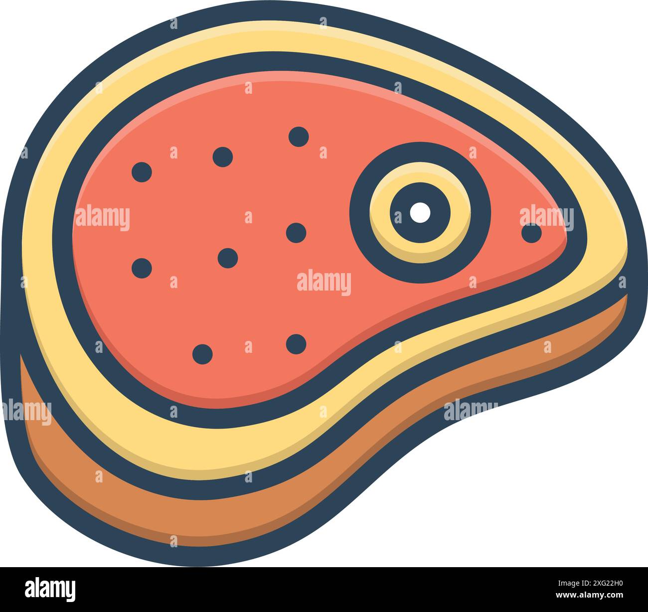 Animal flesh Stock Vector Images - Alamy