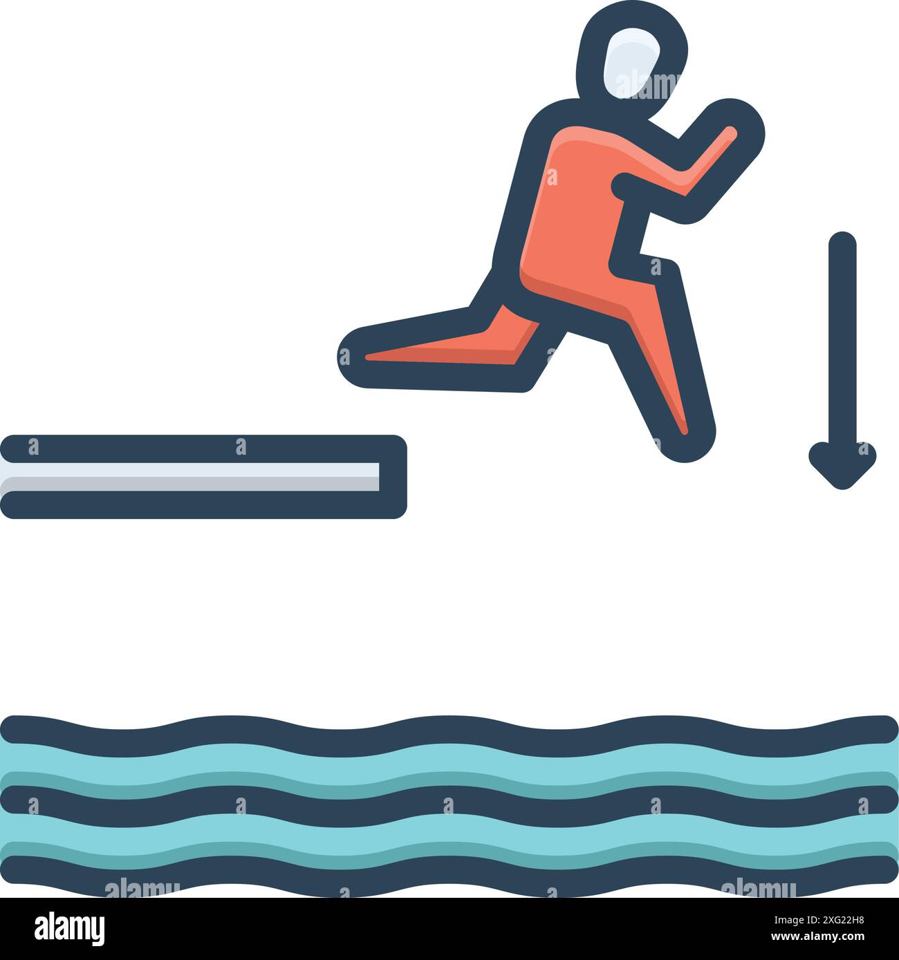Icon for jump,leap Stock Vector Image & Art - Alamy