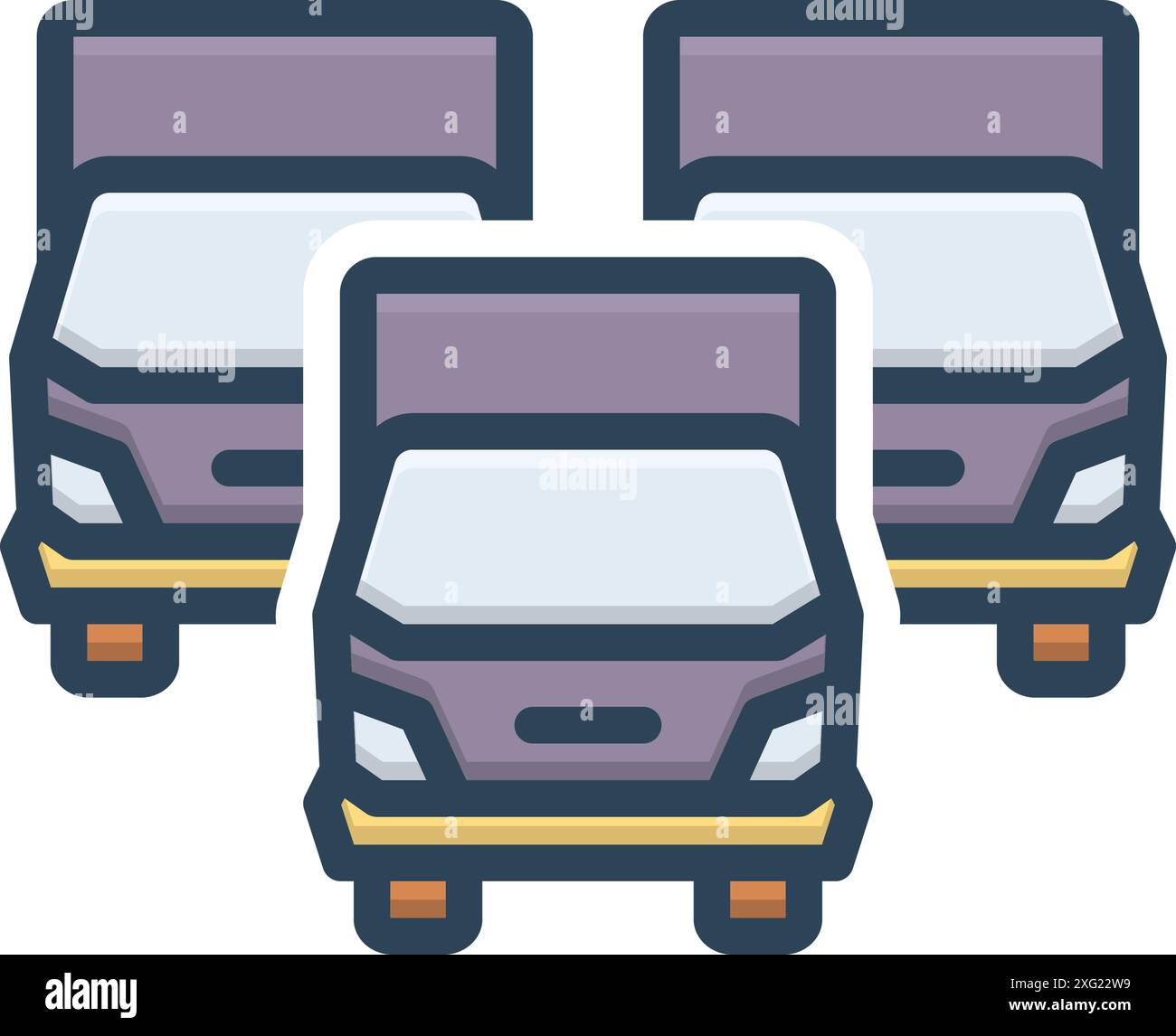 Pickup vans Stock Vector Images - Alamy