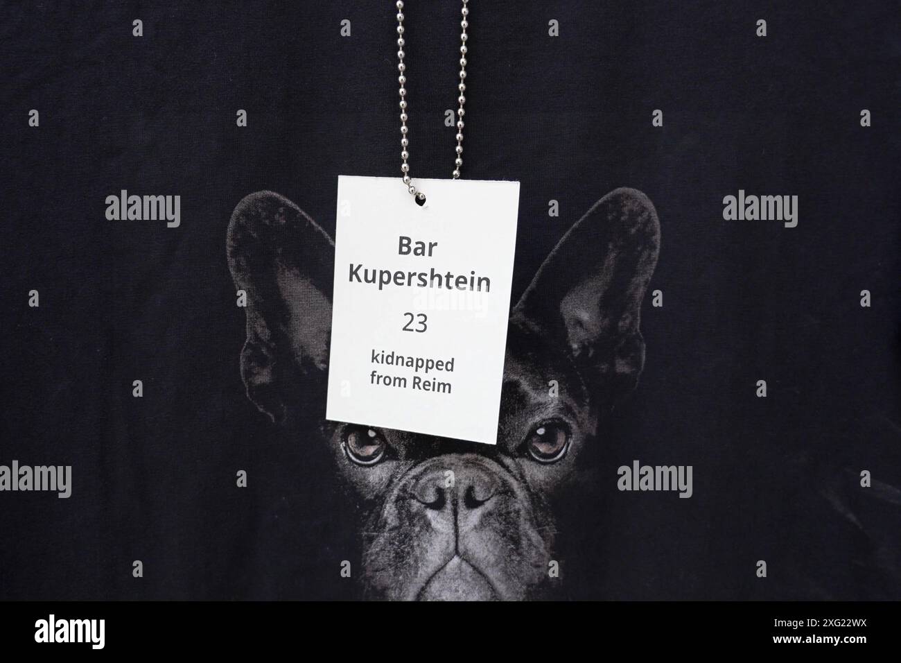 JERUSALEM - JULY 3: The t-shirt of Bar Kupershtein, 23, last seen tied ...