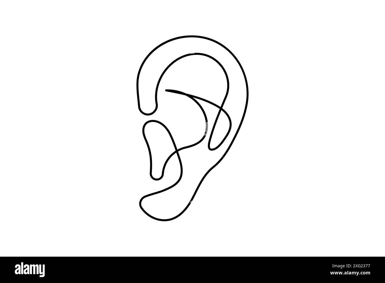 Ear clip art hi-res stock photography and images - Alamy