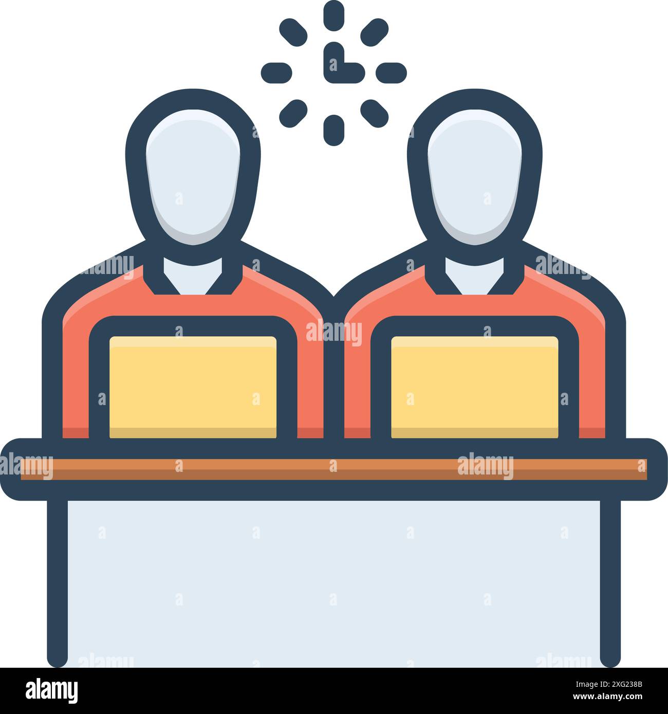 Collaborator vector vectors hi-res stock photography and images - Alamy