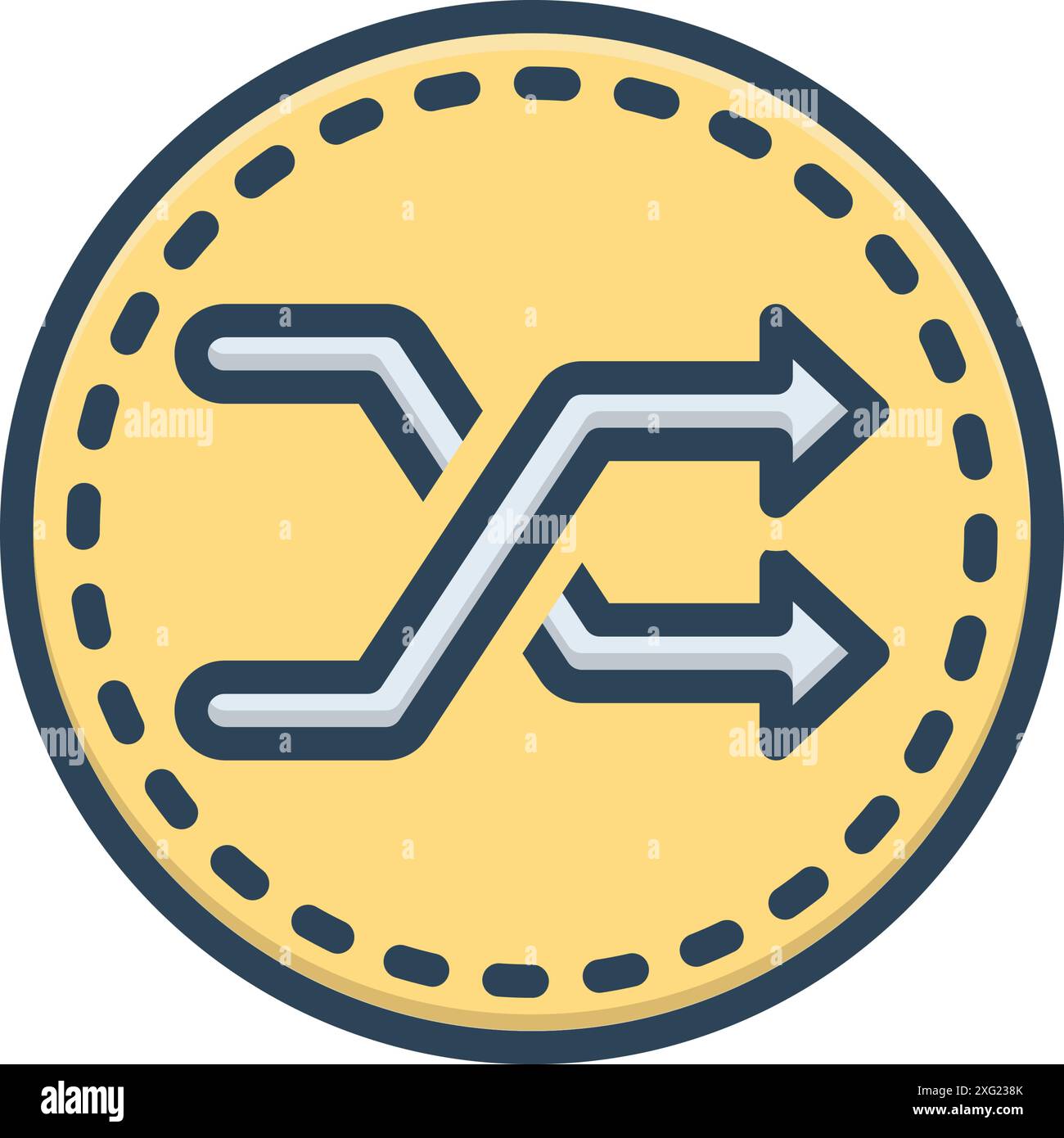 Icon for random,shuffle Stock Vector Image & Art - Alamy