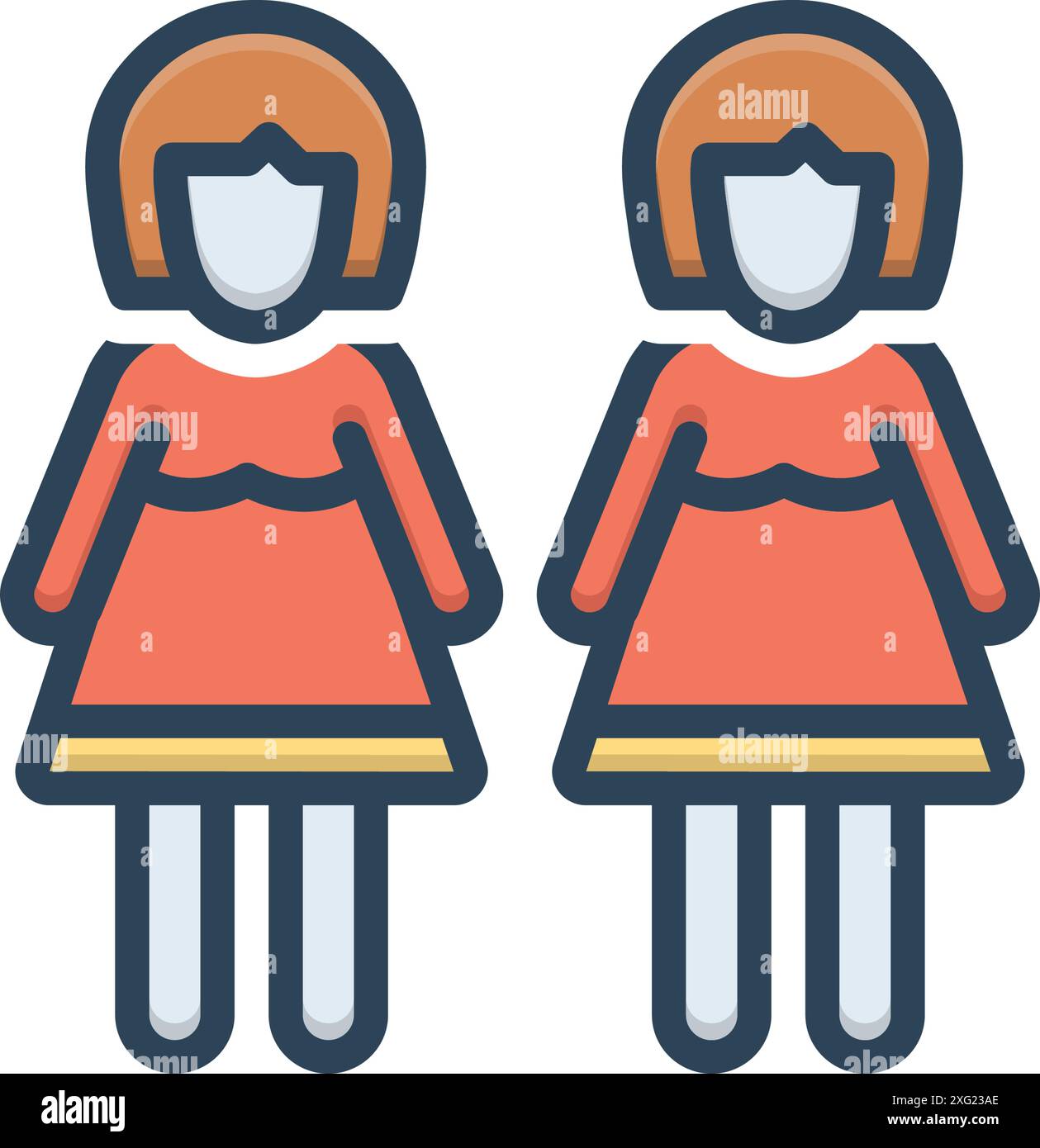 Icon for daughters,female child Stock Vector Image & Art - Alamy