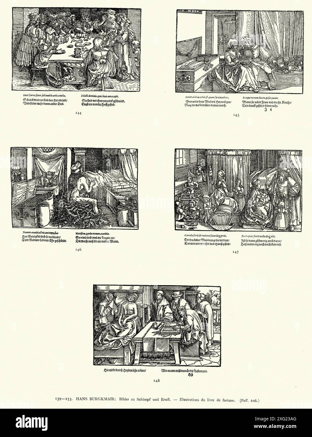 Medieval history, German woodcut, Renaissance art, 15th Century From ...