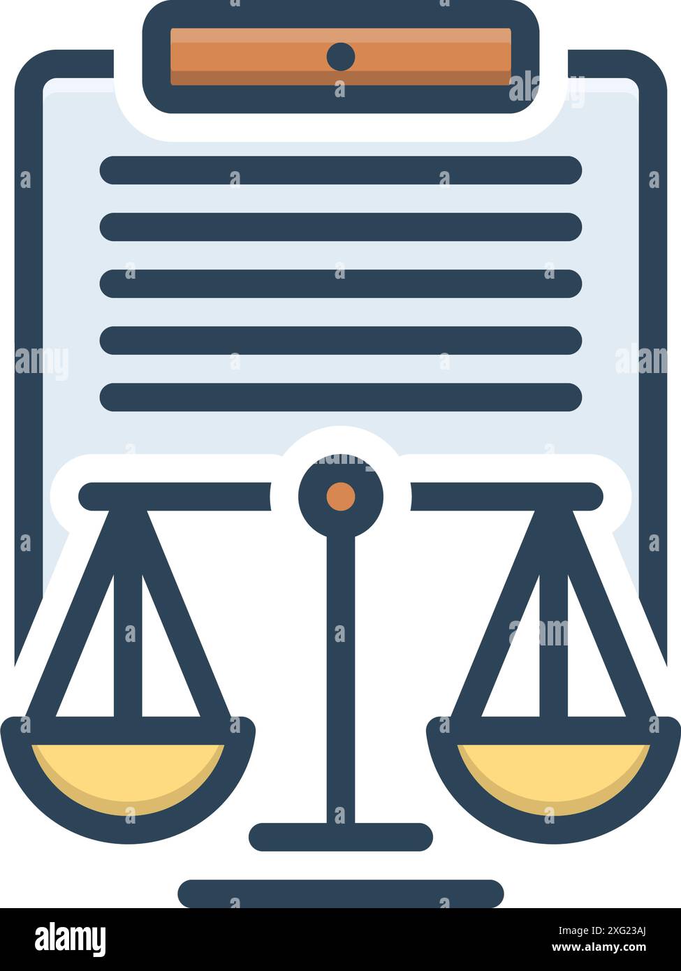 Law making illustration Cut Out Stock Images & Pictures - Alamy