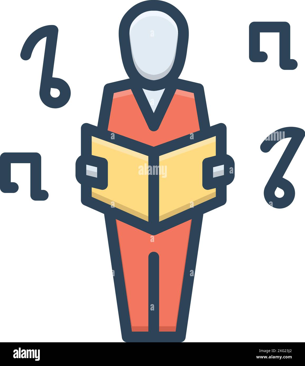 Icon for choir,singer Stock Vector Image & Art - Alamy