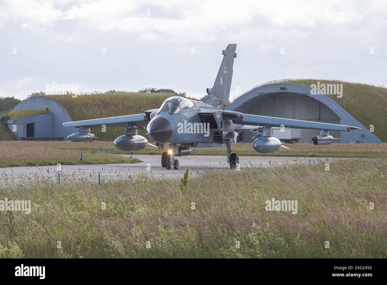 Bundeswehr NATO German Air Force Tornado GR4 during a NATO maneuver in ...