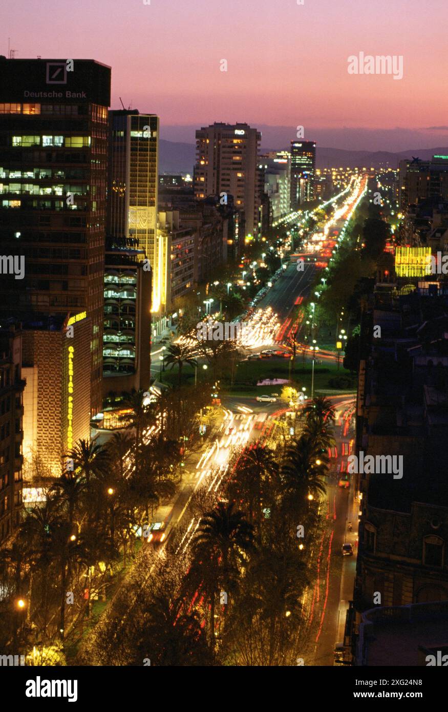 Avinguda avenida diagonal hi-res stock photography and images - Alamy