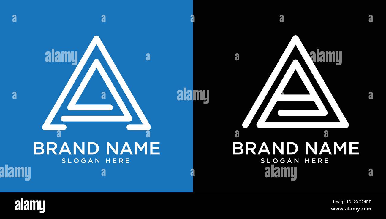 Aa logo vector hi-res stock photography and images - Alamy