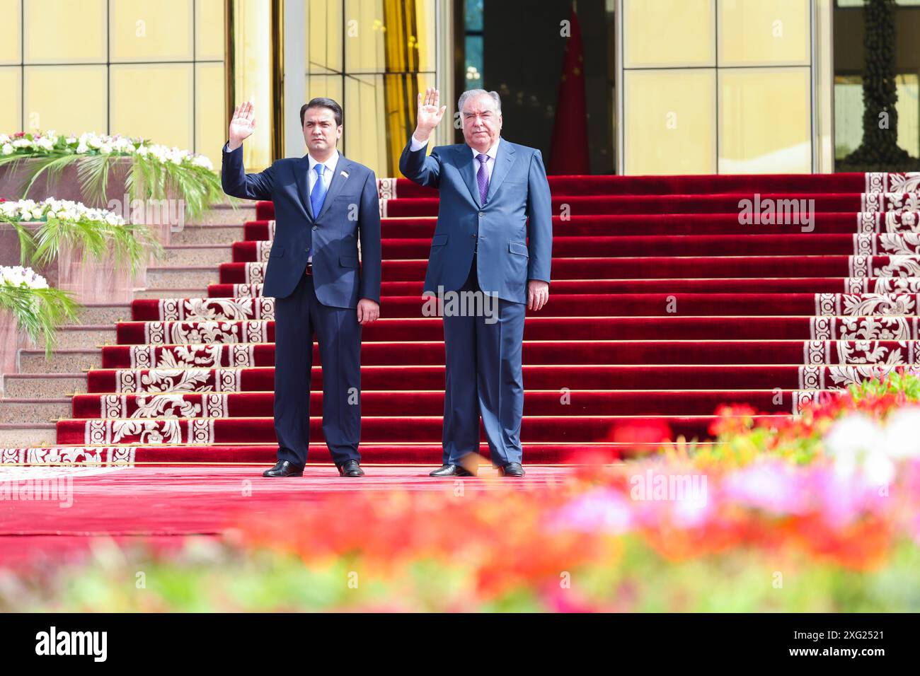 Dushanbe, Tajikistan. 6th July, 2024. Tajik President Emomali Rahmon ...