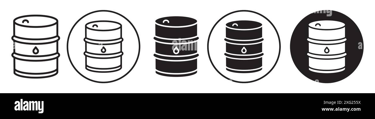 Barrel Icon vector set collection for web vector set collection for app ...