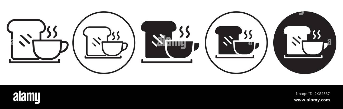 Breakfast Icon vector set collection for web vector set collection for ...