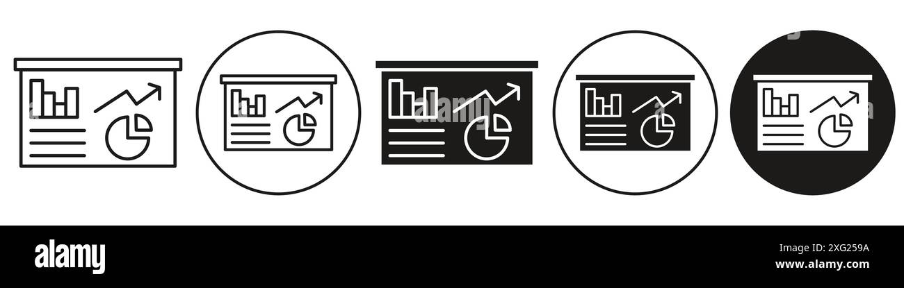 Business Plan Icon vector set collection for web vector set collection for app ui Stock Vector ...