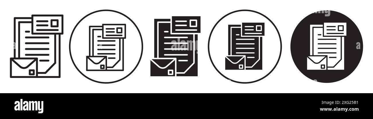 Collateral Icon vector set collection for web vector set collection for app ui Stock Vector ...