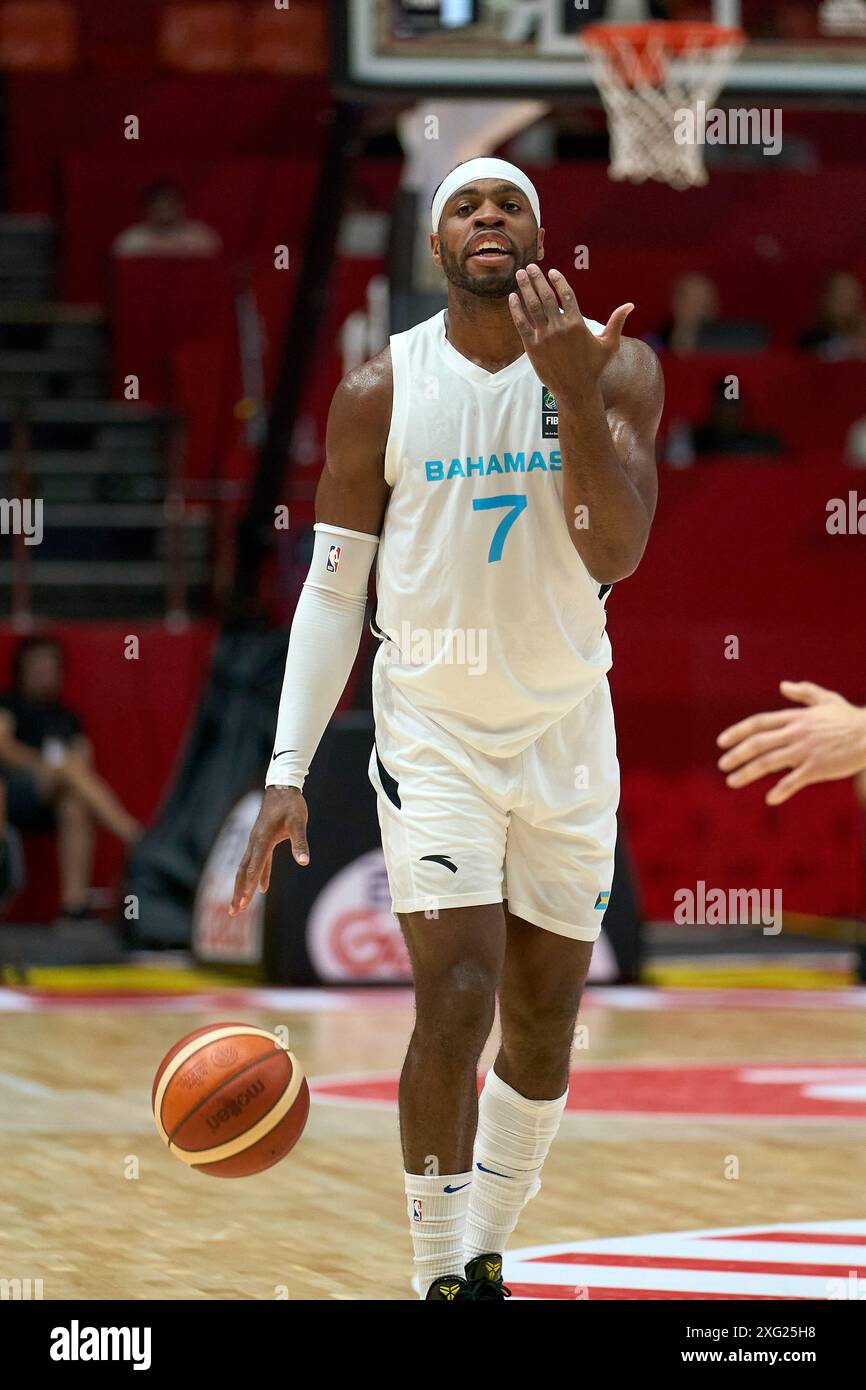 Buddy Hield from Bahamas team seen in action during the game between ...