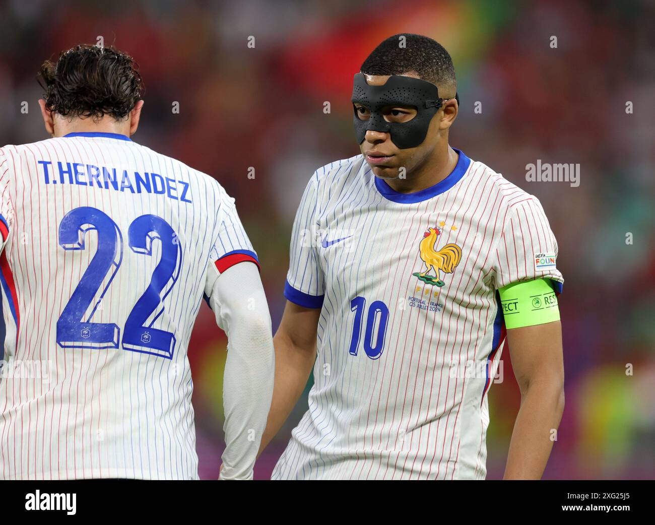 HAMBURG, GERMANY - JULY 05: Kylian Mbappe of France during the UEFA ...