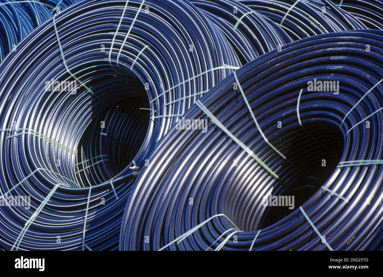 Fiber optics, plastic tubes Stock Photo - Alamy