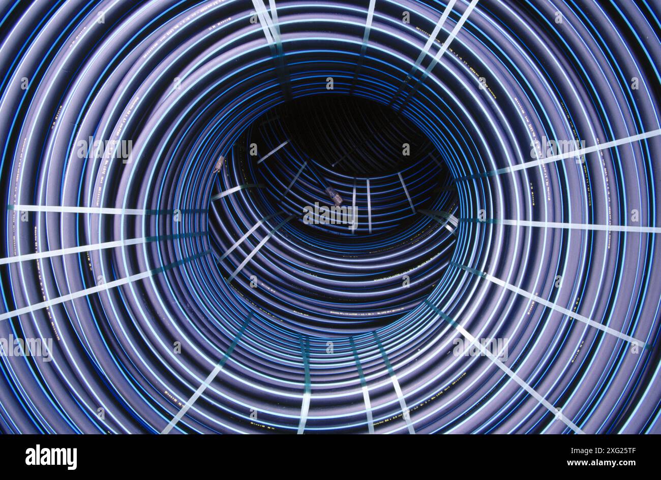 Fiber optics, plastic tubes Stock Photo - Alamy