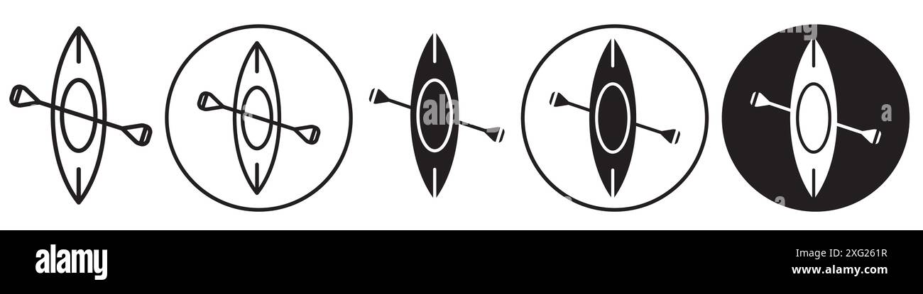 Kayak Icon vector set collection for web vector set collection for app ...
