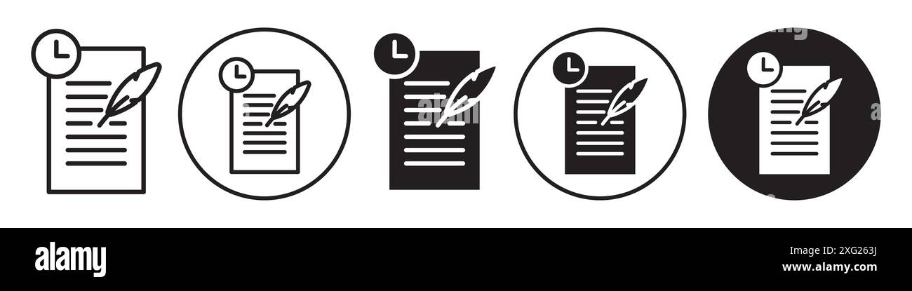 History Icon vector set collection for web vector set collection for ...