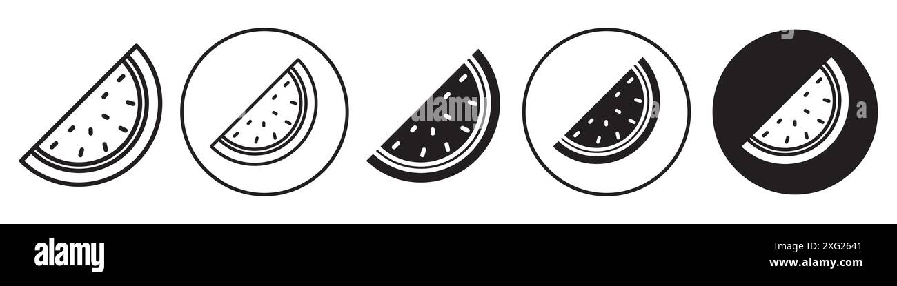 Melon Icon vector set collection for web vector set collection for app ...