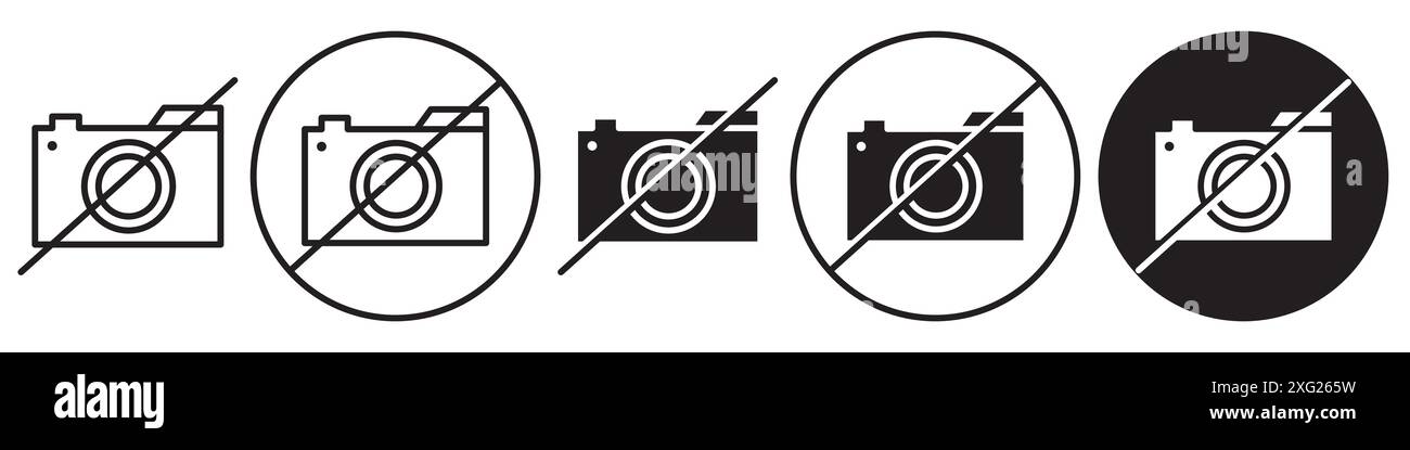 No Photo Icon vector set collection for web vector set collection for ...