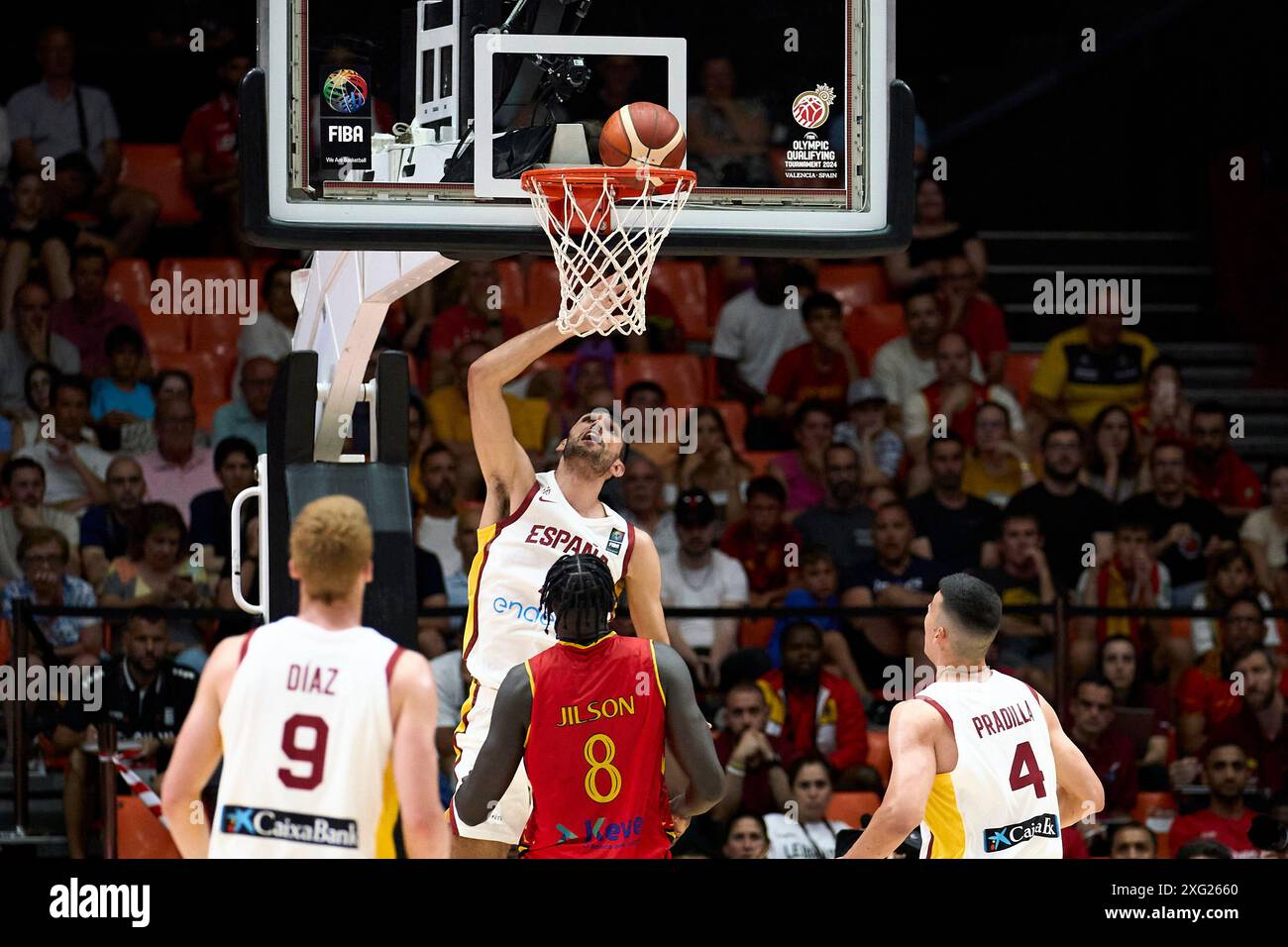 Santiago Aldama from Spain team, Jilson Bango from Angola team, Jaime ...