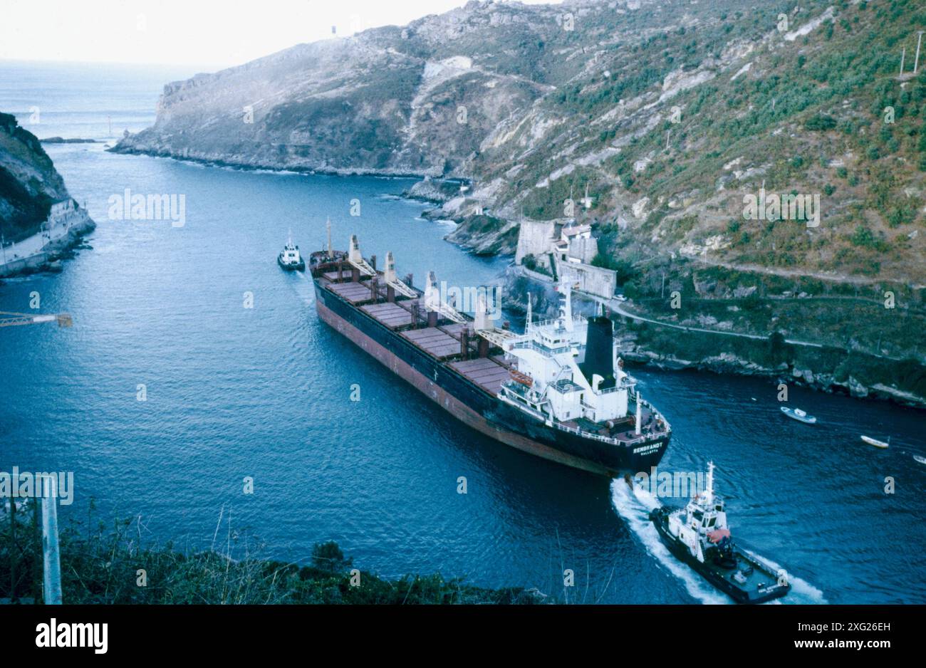 Port of Pasajes. Guipuzcoa. Spain Stock Photo - Alamy