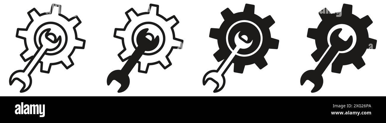 Resolve icon vector set collection for web vector set collection for app ui Stock Vector Image ...